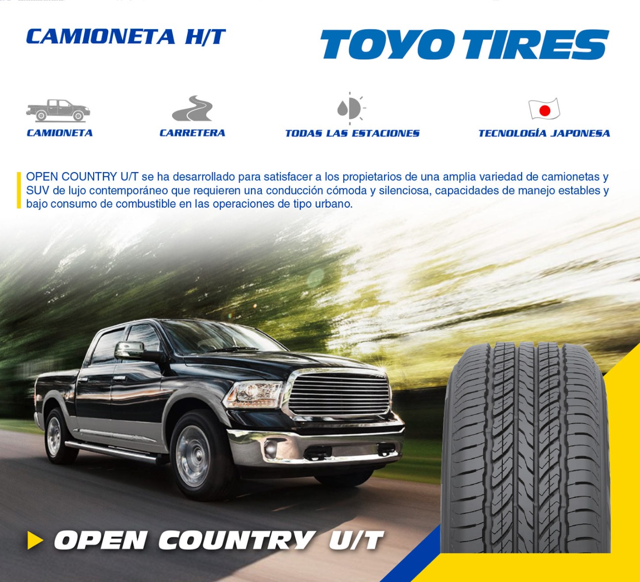 NEUMATICOS 235/65 R17 108V TUB OPUT (MYS) TOYO